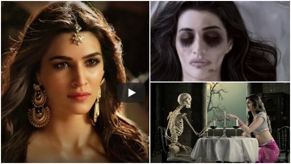 Aao Kabhi Haveli Pe Kriti Sanon Rajkummar Rao Horror Dance With Skeletons Will Raises The