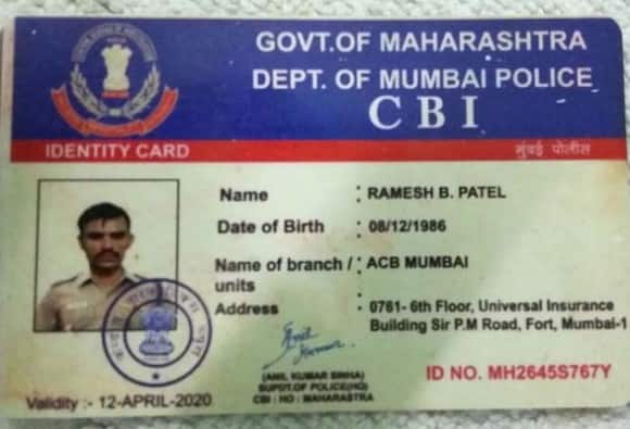 Surat: fake CBI officer arrested during vehicle checking